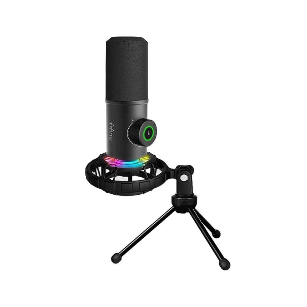 MICROFONO GAMER FIFINE K658 RGB USB – Nuevatec